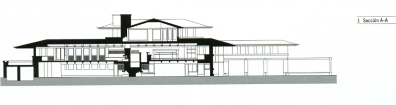 Casa_robie_seccion_AA - WikiArquitectura